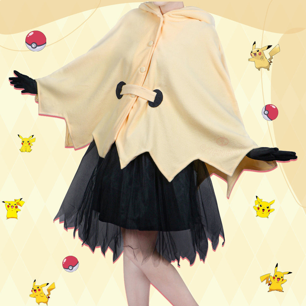 Yellow Mimikyu Cloak Cosplay Costume – Pyd Shop