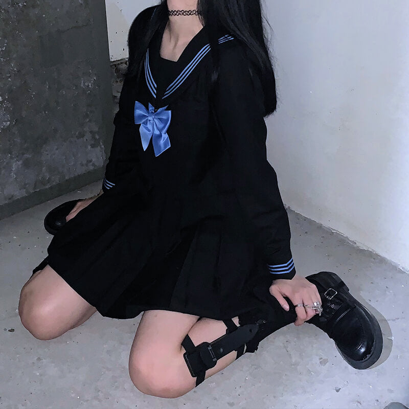 JK bad girl blue sailor uniforms set – Pyd Shop